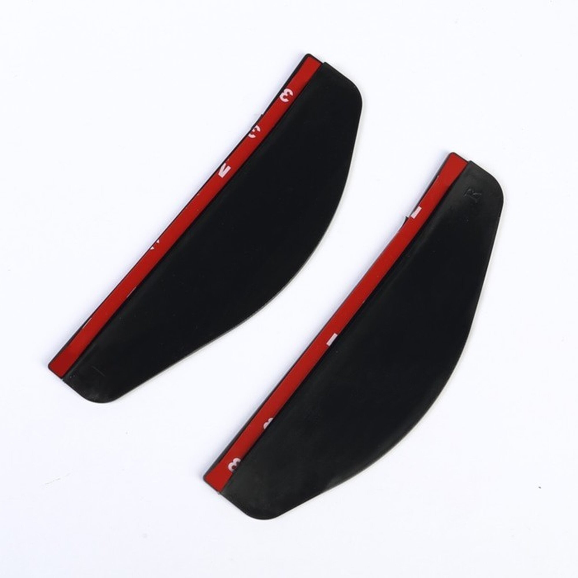 Козырек на зеркало Сима-ленд, для легковых автомобилей, черный, 2 шт