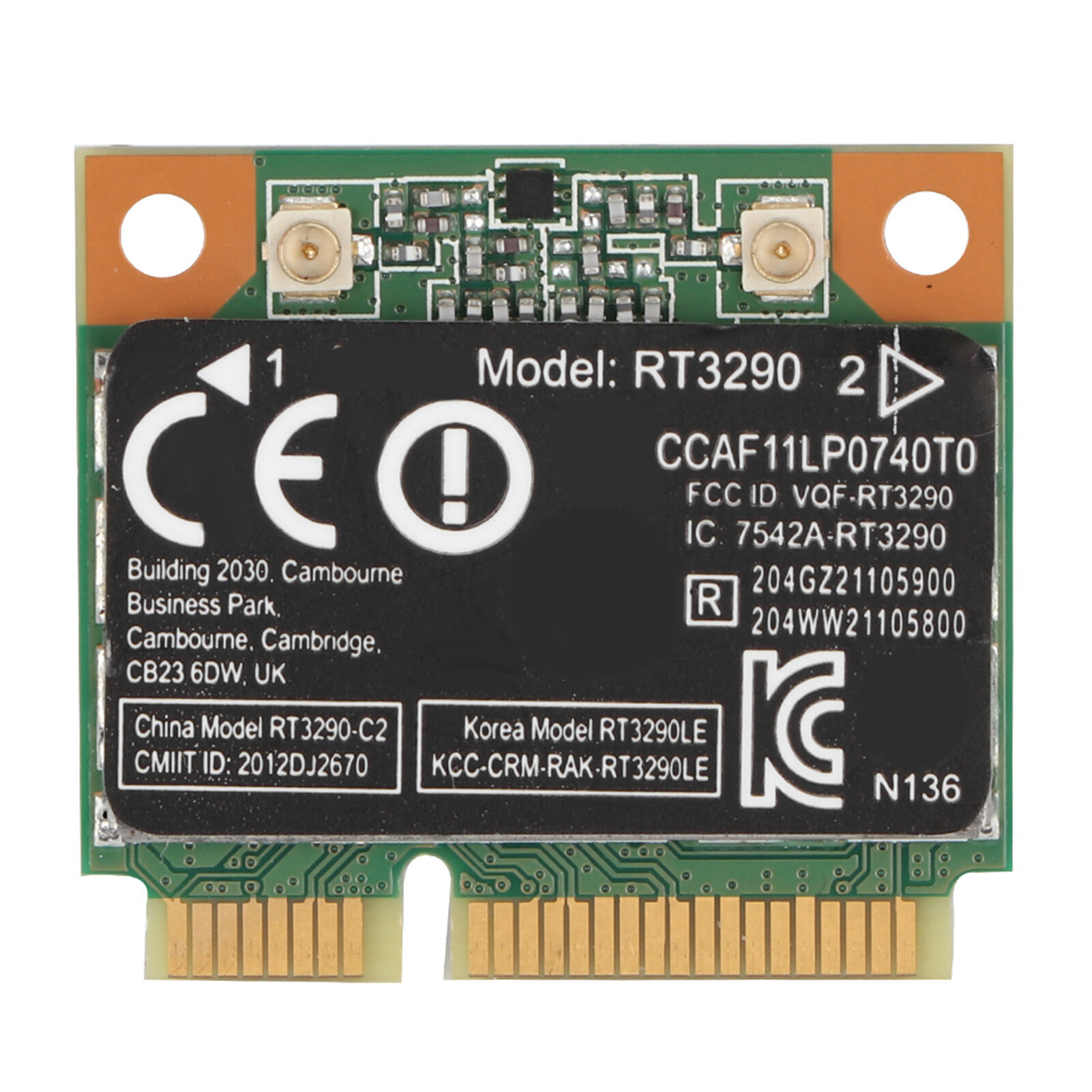 RT3290 Wi Fi беспроводная сетевая карта 150 Мбит / с для Mini PCI-E Port Computer