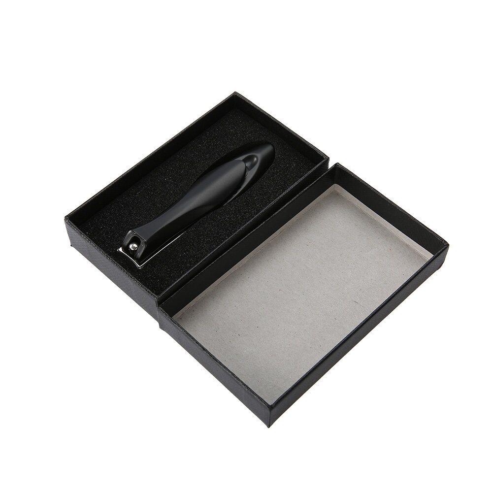 Кусачки для ногтей из нержавеющей стали, кусачки для ногтей на ногах Mantis Design, маникюрные ножницы S, черные