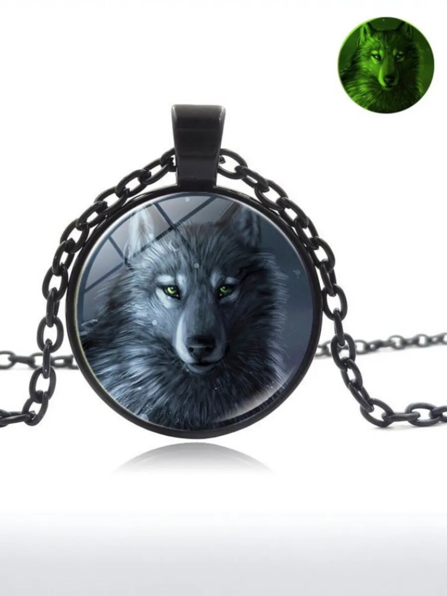 Колье, стекло