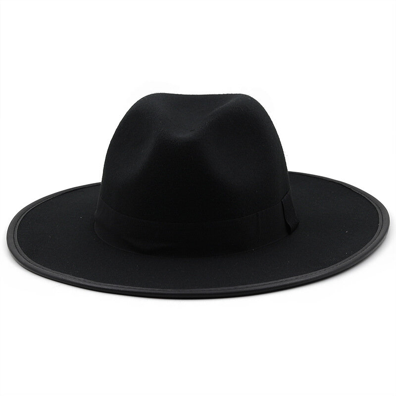 Шляпа JXF-485277, тибетская, ковбойская, мужская, женская, черная, размер M