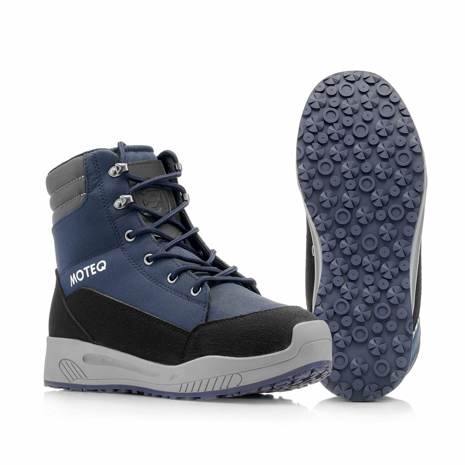 Ботинки для вейдерсов забродные Moteq синий/черный 44