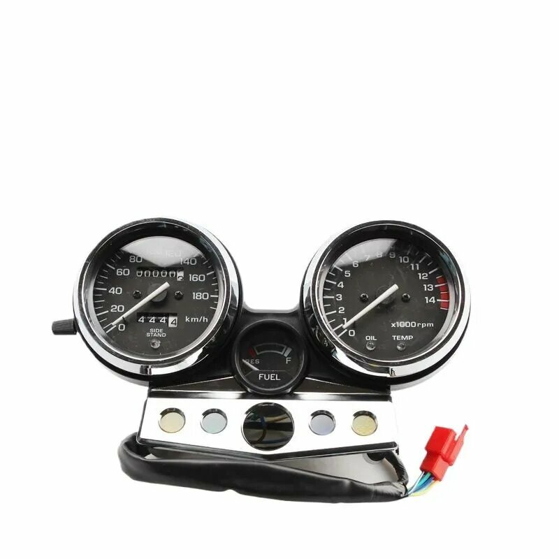 Приборная панель, со спидометром и другими датчиками, для Honda CB400, MC31, 1995-1998 гг, черная