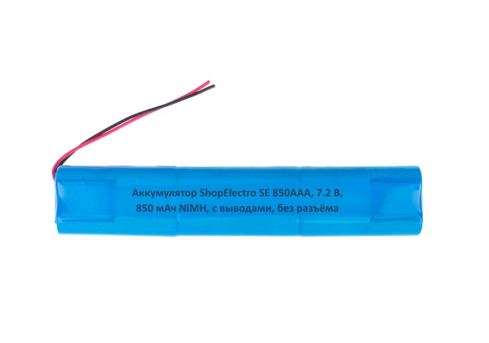 Аккумулятор ShopElectro SE 850ААА, 7.2 В, 850 мАч/ 7.2 V, 850 mAh, NiMH, с выводами, без разъёма (3)