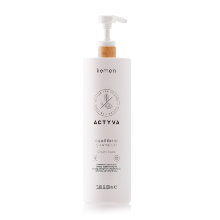 KEMON Actyva Equilibrio Shampoo Velian Шампунь для жирной кожи головы 1000 мл