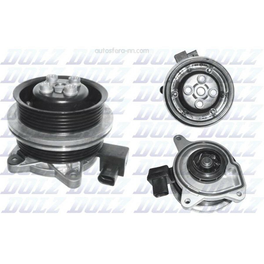 DOLZ A228V Насос водяной VW GOLF V/VI, PASSAT (3C/36), TOURAN, SKODA FABIA II 1.4TSI A228V