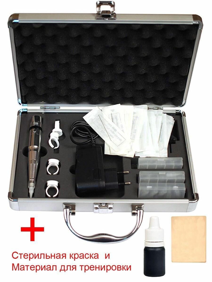 Клейматор для собак ручка, набор для клеймений животных, серебристый