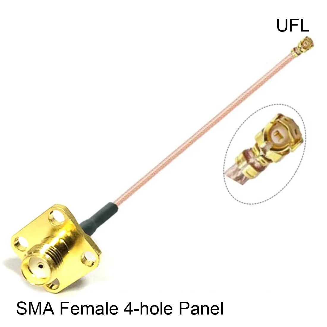 SMA-U. FL кабель адаптер DexMRtiC 15cm, SMA Panel UFL