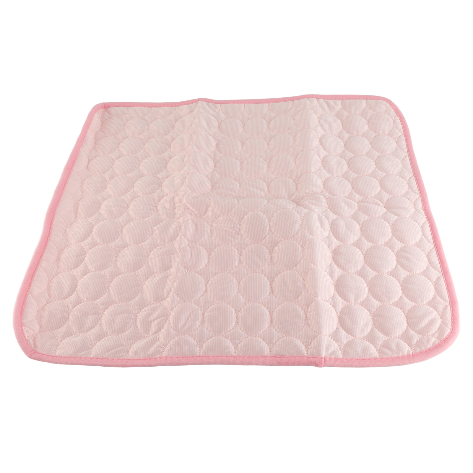 Pet Cooling Mat Breathable Soft Summer Dog Cat Sleeping Pad for Kennel Sofa Bed FloorPink M