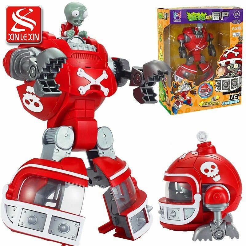 Зомби против растений/ Игровой набор Зомби Против Растений Деформация игрушки Plants vs Zombie