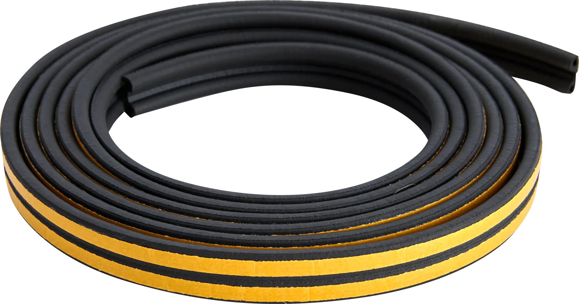 EPDM уплотнитель P 9x5.5 мм черный 6 м