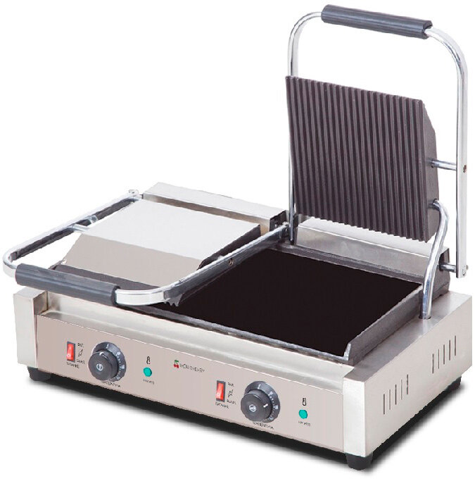 Гриль контактный Прижимной Рифленый Профессиональный IRON CHERRY Grill 570
