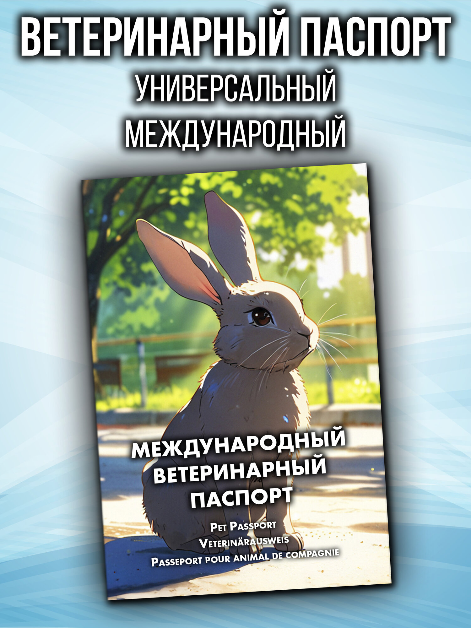 Ветеринарный паспорт для кошек и собак, международный