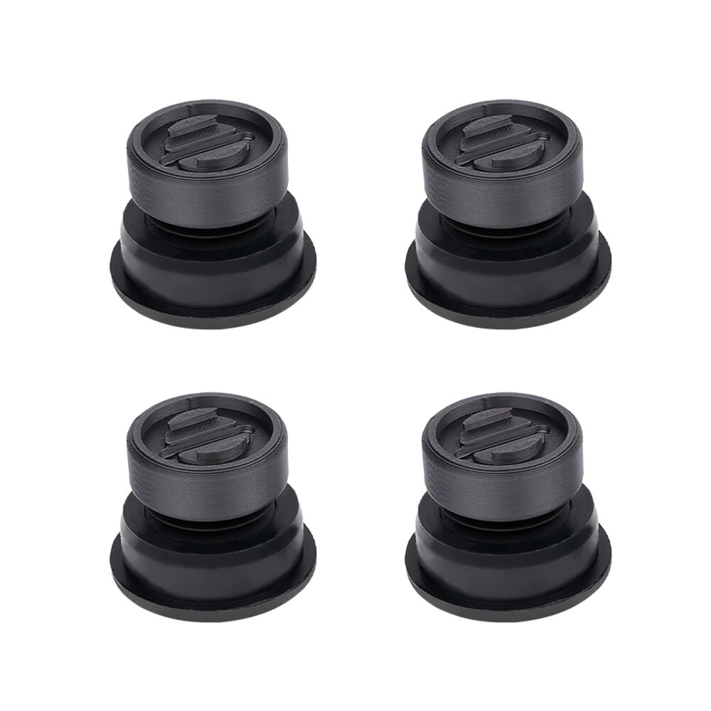 Обновленный антивибрационный резиновый коврик для ног для Bambu Lab P1P P1S X1 X1C X1E A1 A1mini, противоскользящий коврик для ног с защитой от ударов