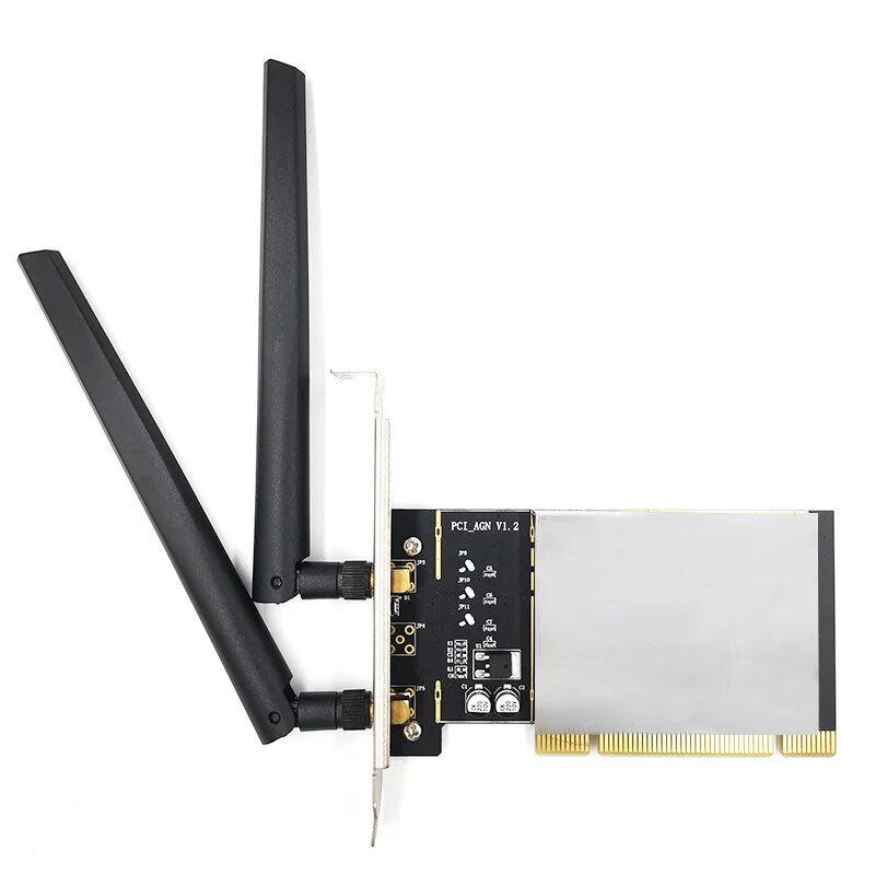 Беспроводная сетевая карта Wi-Fi Mini PCI для настольного компьютера 12CM bracket