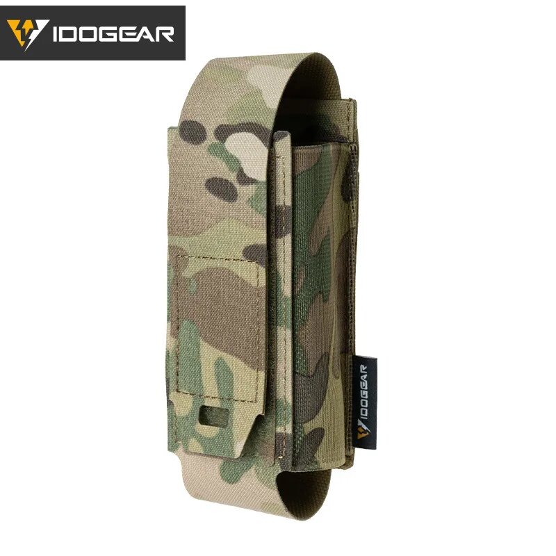 Тактический подсумок IDOGEAR 500D Nylon для фонаря и магазина MC