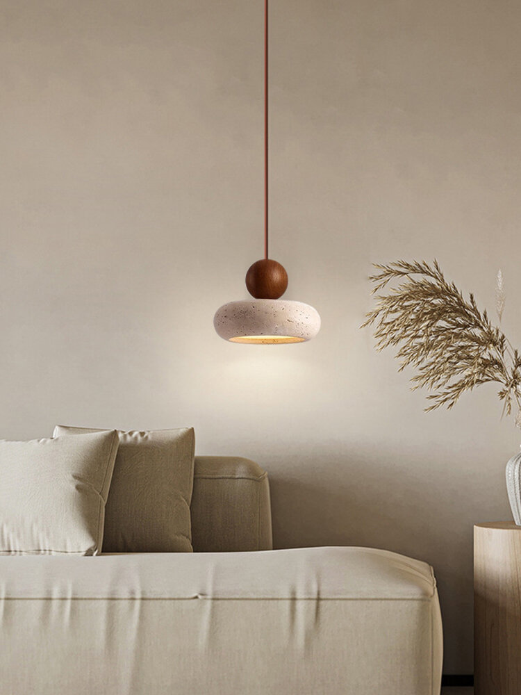 YMMY Подвесной светильник из натурального камня, светодиодный, 1 шт