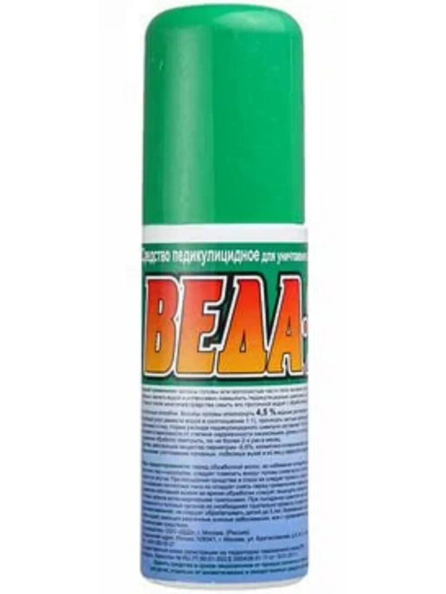 Шампунь "Веда", противопедикулёзный, для всех типов волос, 100мл