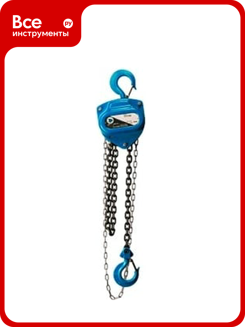 Ручная шестеренная таль TOR ТРШ (C) 1ТХ18М 1011181