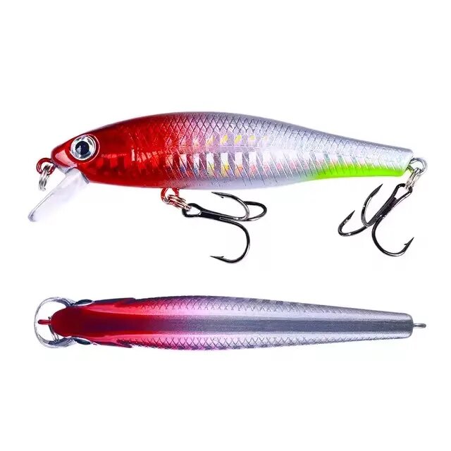 Minnow Crank Wobbler Jerkbait для окуня, щуки, карпа D