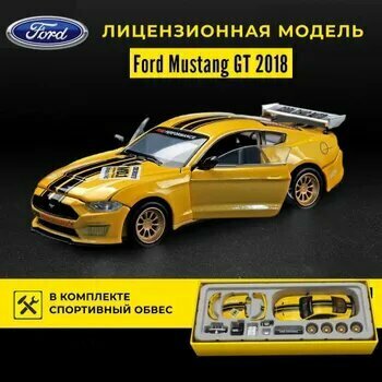 Металлическая машинка Ford Mustang коллекционная модель