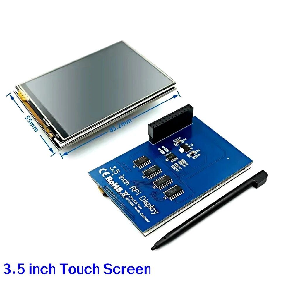 3,5-дюймовый сенсорный ЖК-дисплей для Raspberry Pi B-type 3.5-inch
