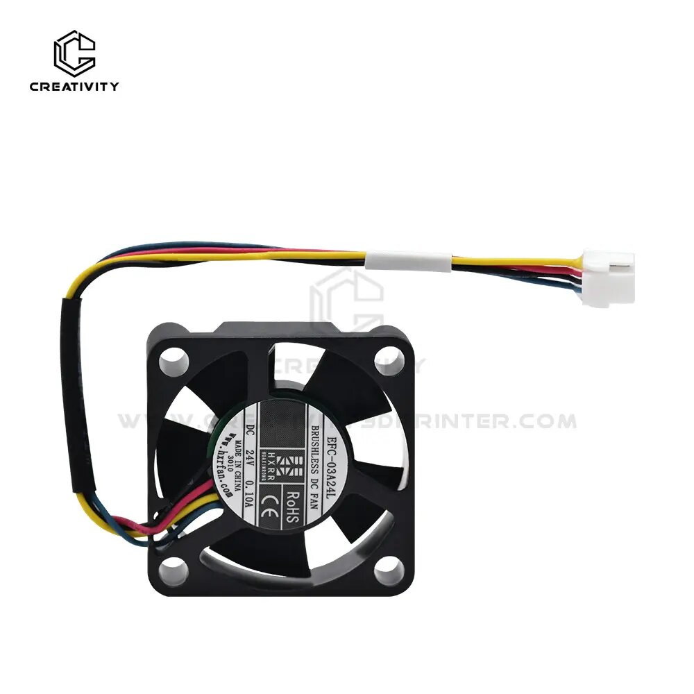 Вентилятор для 3D-принтера Creativity K2 Plus 24В 3010 3010 Fan