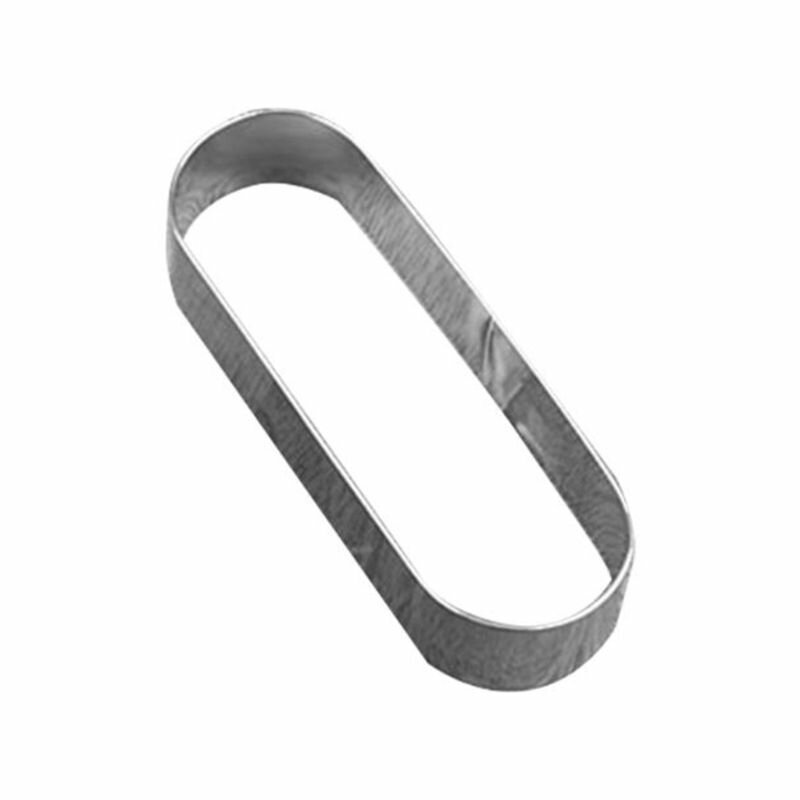 Овальный прямоугольный круг для мусса-200x40x25 мм