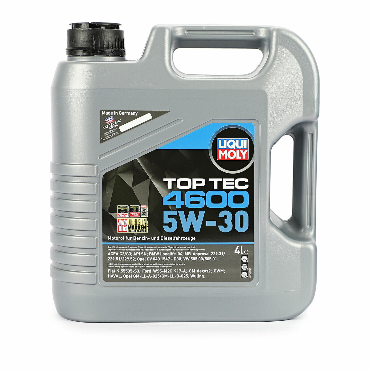 Масло Моторное Liqui Moly Top Tec 4600 5W-30 4Л.(Liqui Moly 3763) — фото 1