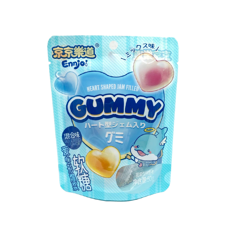 Конфета желейная Ennjoi в форме сердца 50 г, Китай