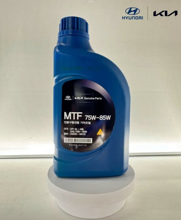 Трансмиссионное масло Hyundai MTF 75W-85, для легковых автомобилей, 1л