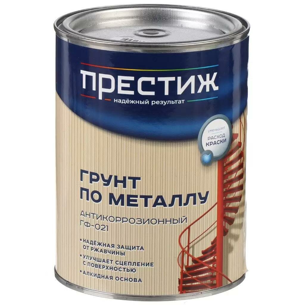 Грунтовка Престиж "Стандарт", черный, ГФ-021, 0,9 кг