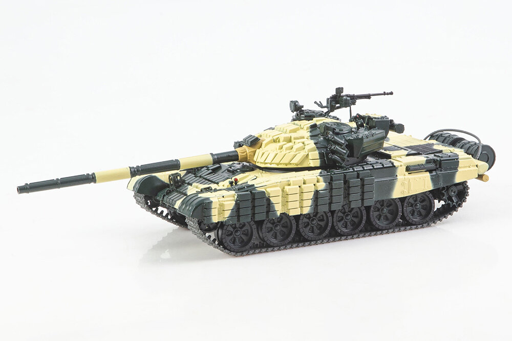 Модель коллекционная MODIMIO Танк TИП-72Б в гонке вооружений (броня отечества #7)