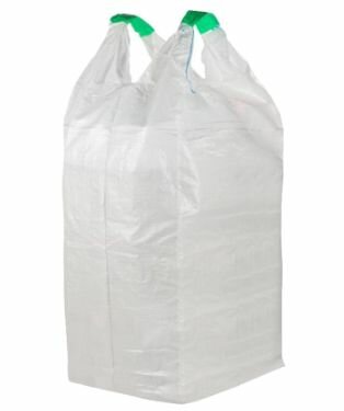 Мешок биг-бэг двухстропный 75x75x125 см (верх открытый, дно глухое, 10 штук в упаковке)