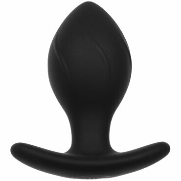 SGAN Booty, черная Анальная пробка с вибрацией на пульте