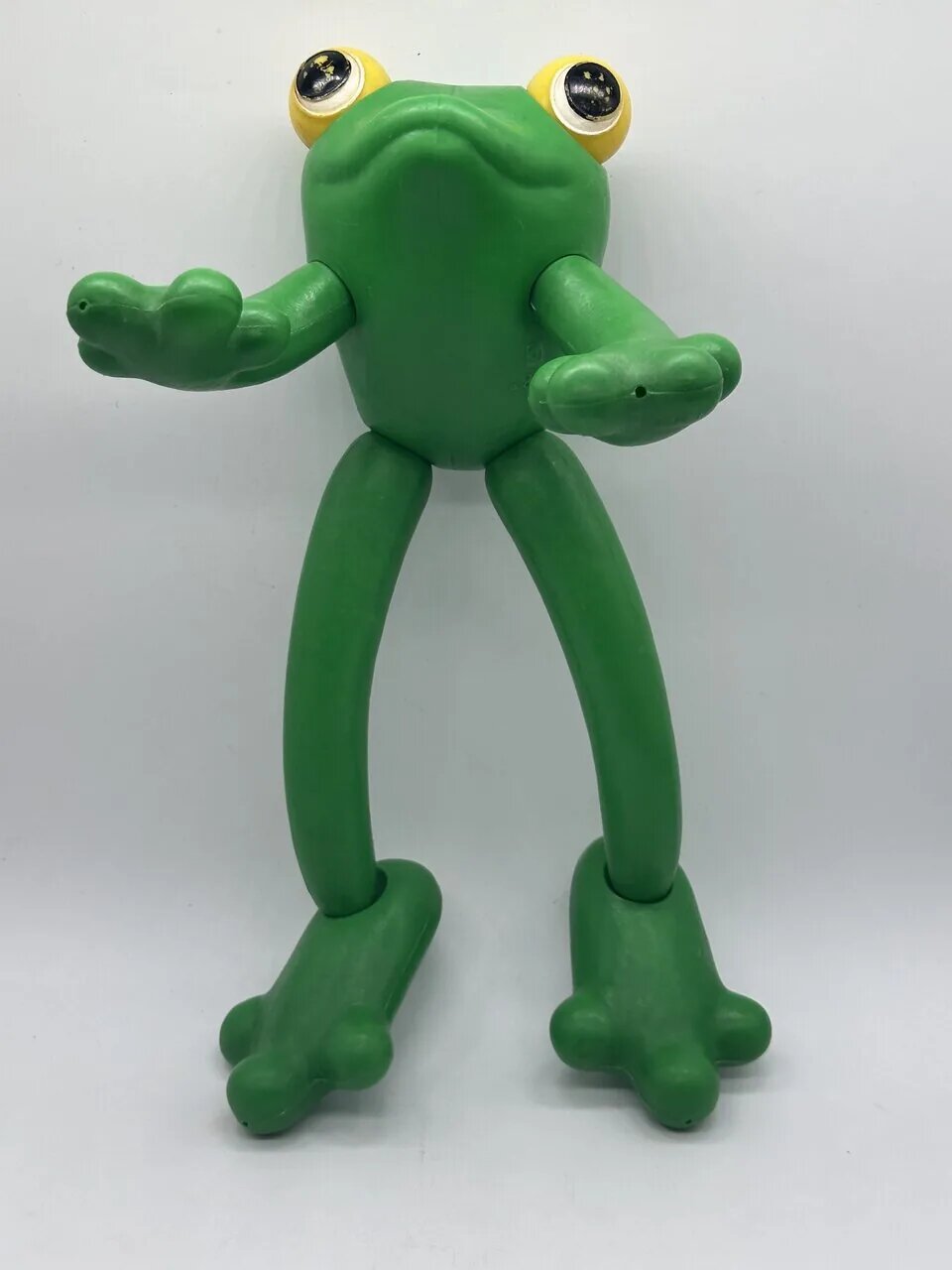 Игрушка ЛЯгушка Охтален ссср 1970 годы винтажная