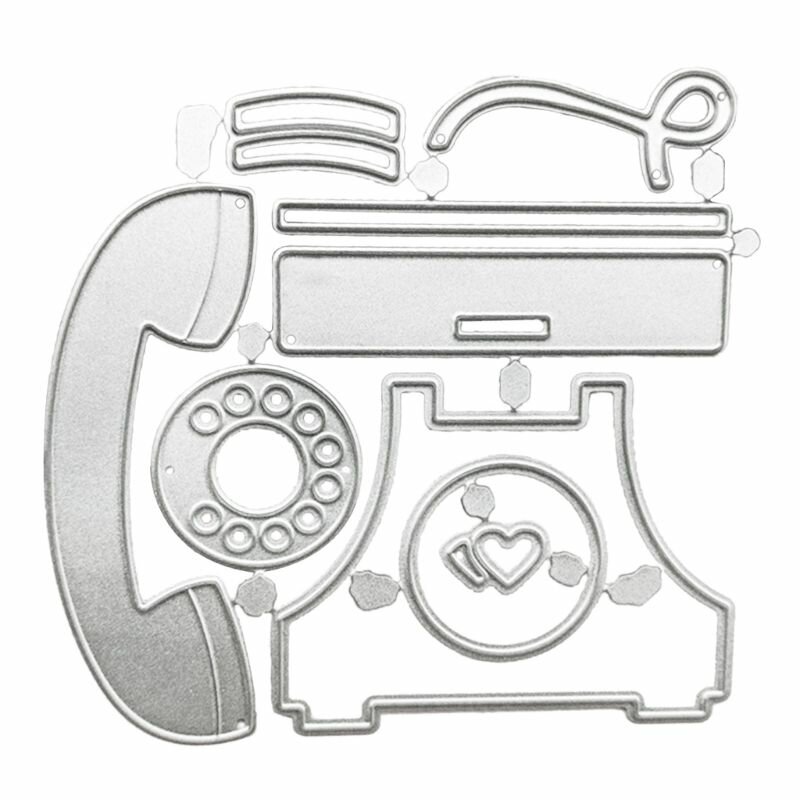 (1 комплект) Вырубка для декупажа/скрапбукинга Телефон
