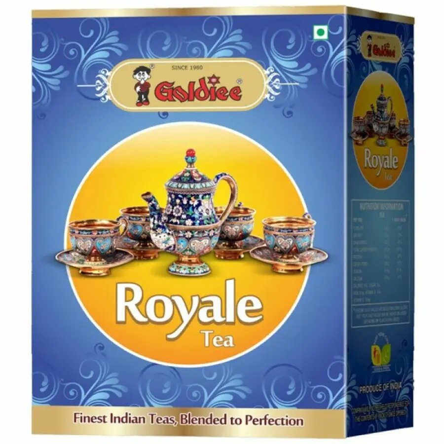 Royale Tea CTC, Goldiee (СТС гранулированный черный чай, Голди), 250 г.