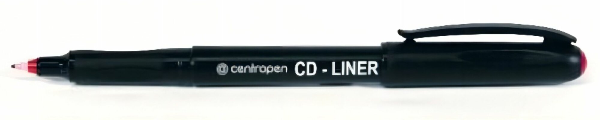 Маркер перм. CD-LINER 0,6мм черный. Комплект из 10 маркеров