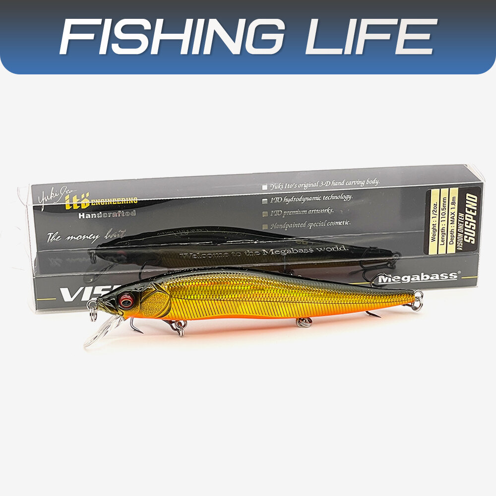 Воблер Megabass ONETEN SUSPEND (110мм, 14гр) - GG MEGABASS KINKURO