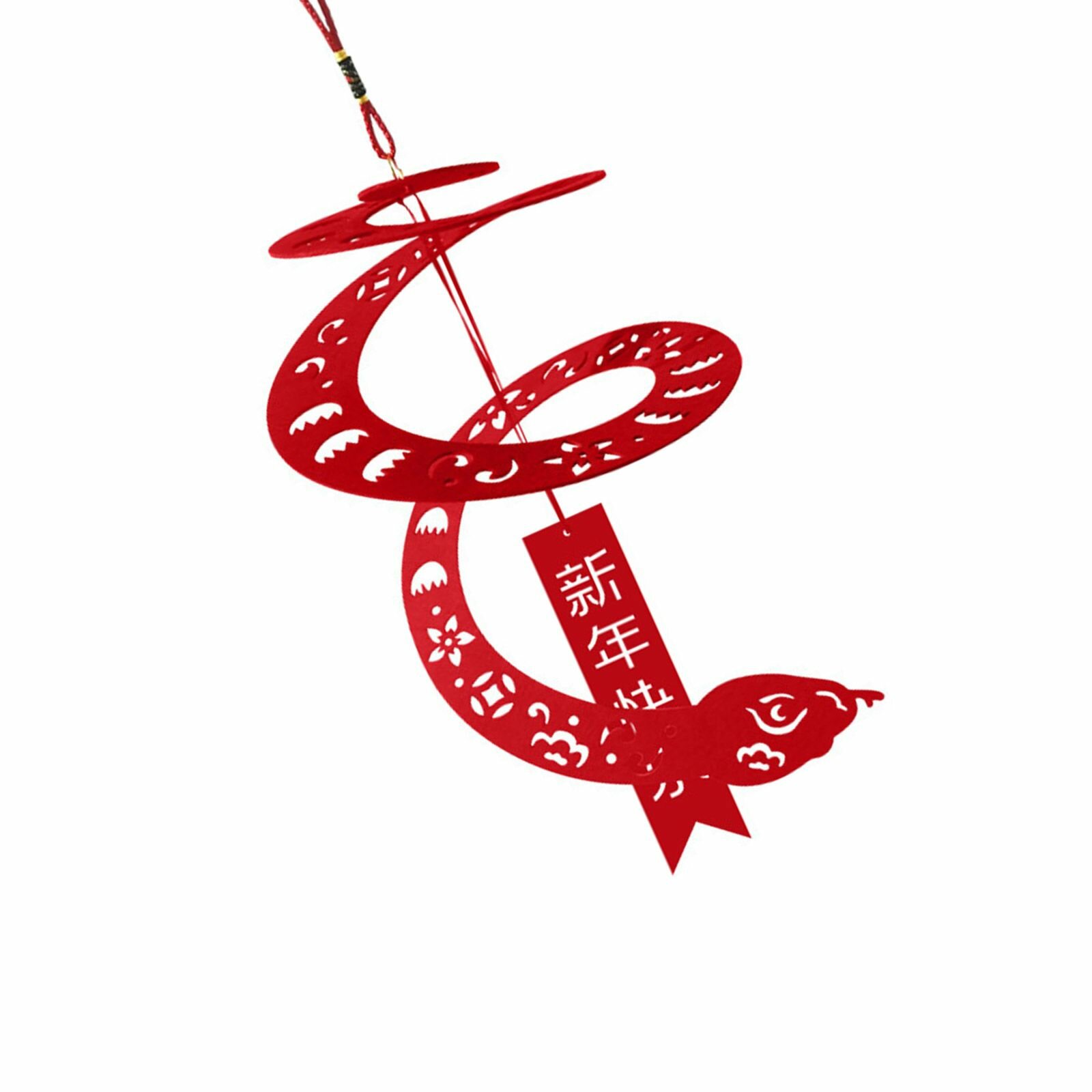 Подвесные украшения на Лунный Новый год орнамент Змея для дома и офиса