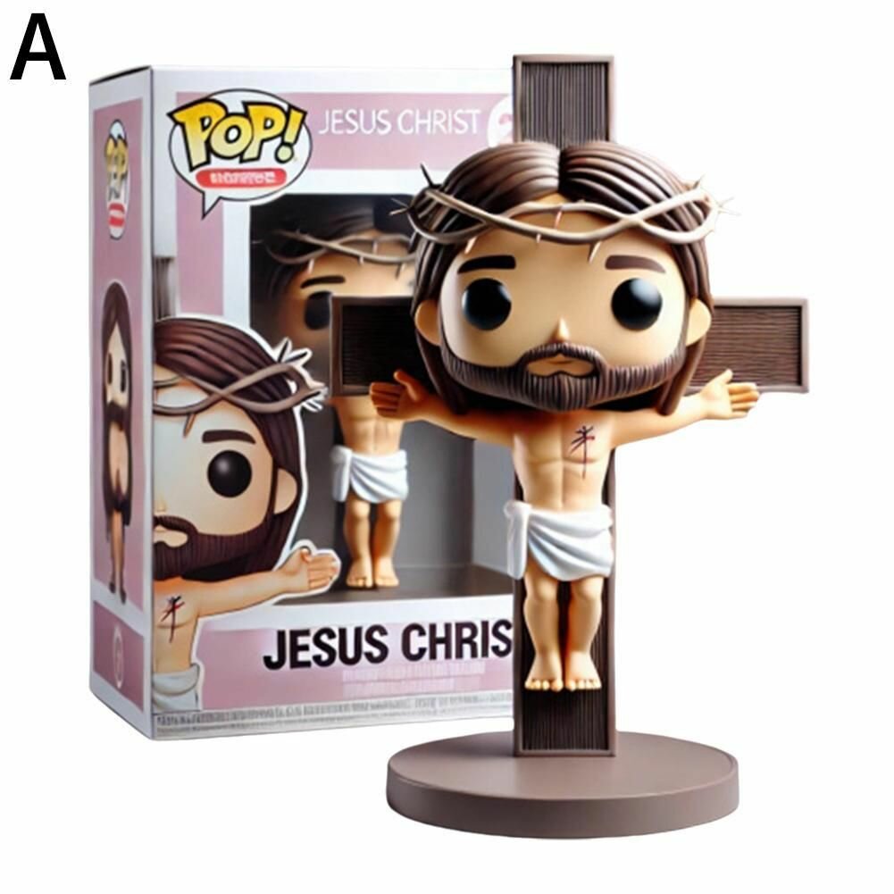 Фигурка персонажа из кино, декор для рабочего стола, фигурка Иисуса