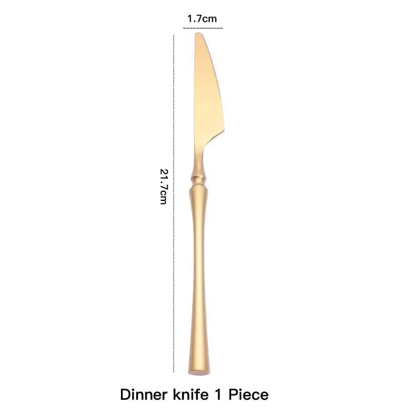 Нож столовый ROXY, 21.7 см, 1.7 см, Dinner knife