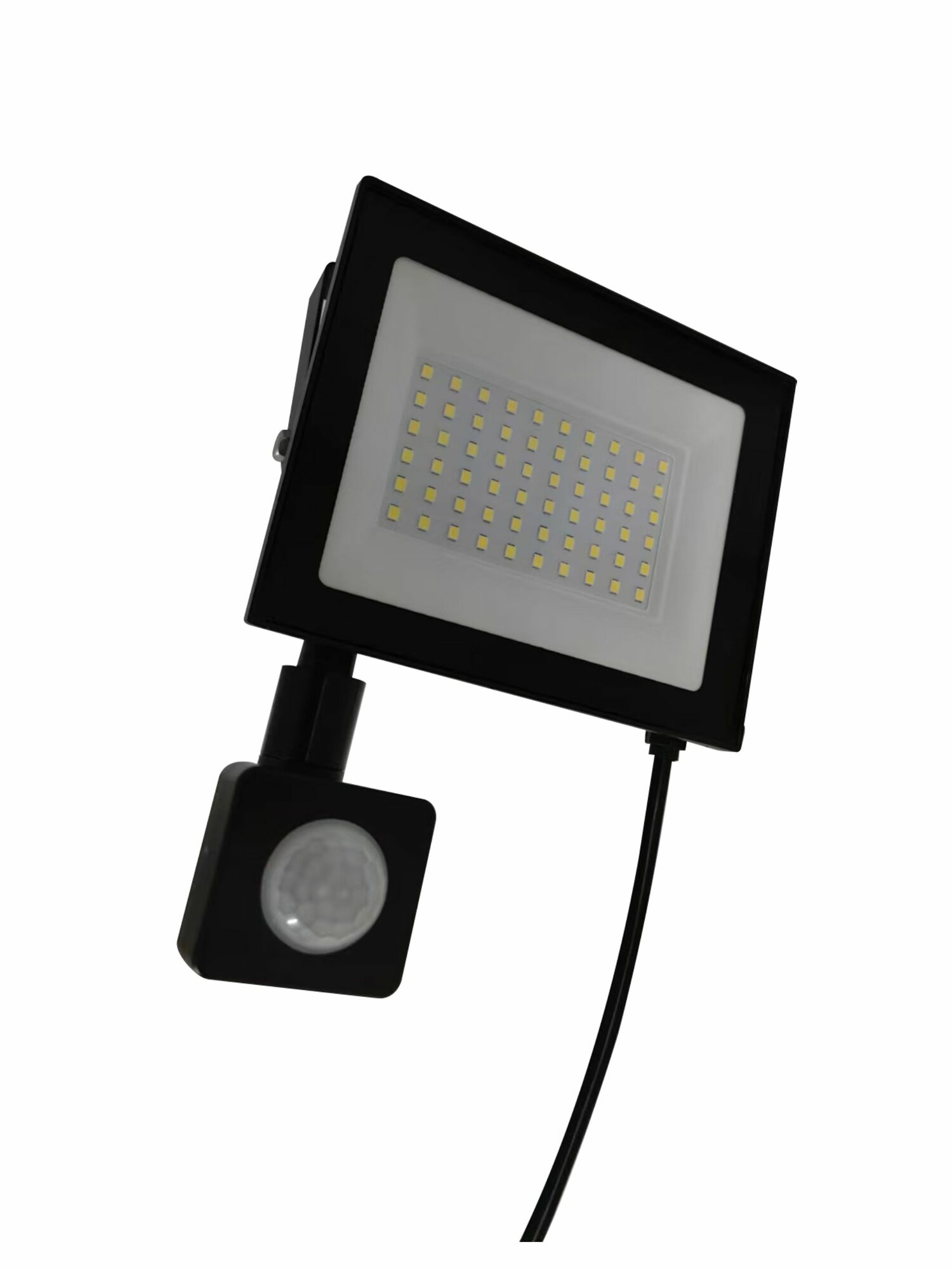 Прожектор светодиодный уличный ЭРА RED LINE LPR-024-2-65K-070 70Вт 6500К 5600лм IP65 регулируемый ИК датчик движения