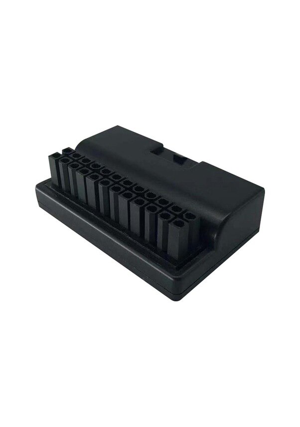 24-контактный разъем питания материнской платы ATX 24-контактный гнездо - штекер 90 под прямым углом