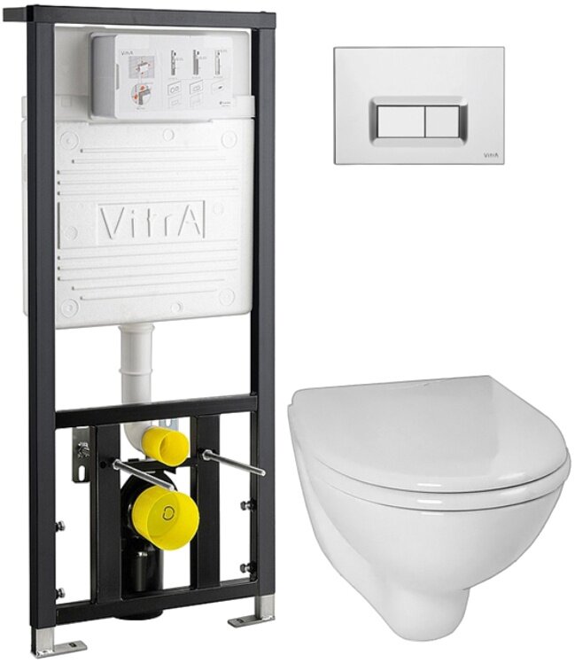 Комплект подвесного унитаза 3 в 1 Vitra Arkitekt 9005B003-7211 *