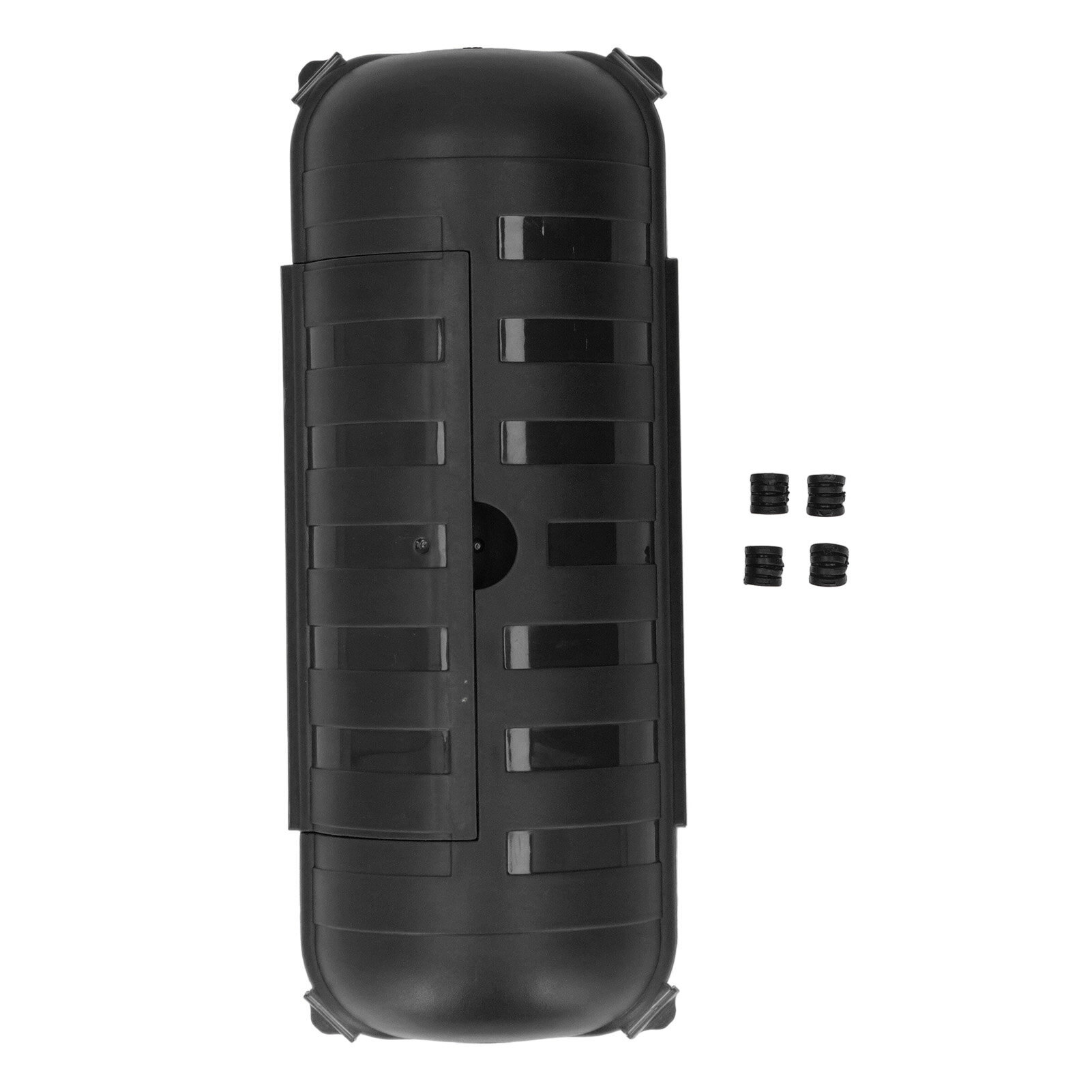 Защитный чехол для удлинителя, водонепроницаемый, пылезащитный, защитный короб для кабеля, электрическая соединительная коробка для использования на открытом воздухе, черный цвет