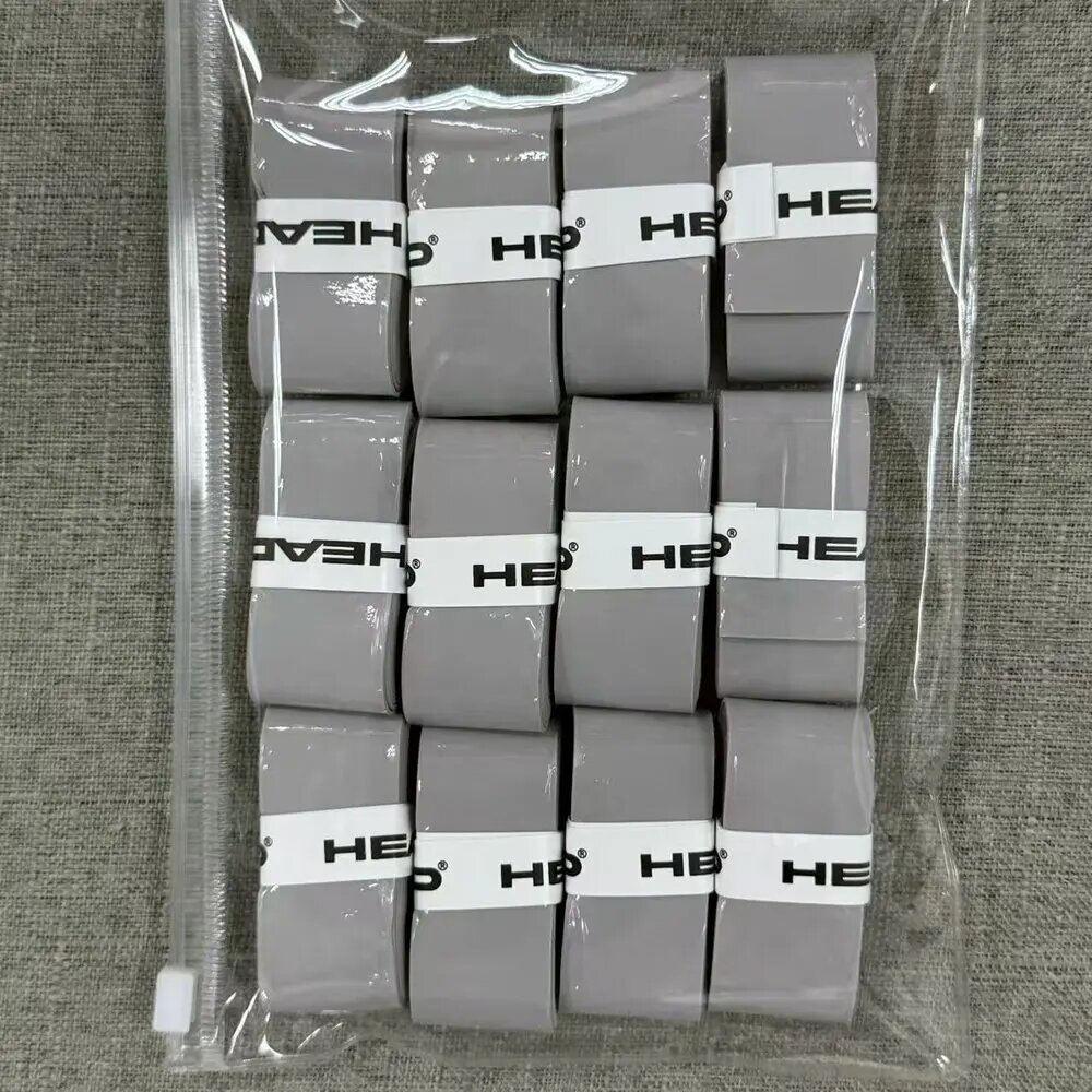 Намотка для ракетки HEAD Perforated, Grey, 12 шт