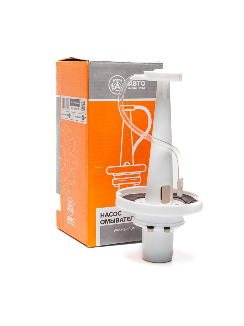 Мотор омывателя для а/м ВАЗ 2101 (в сборе) "Автоэлектрика"