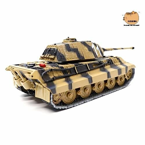 Модель танка King Tiger II (Тигр II), 1:32. Германия, ВМВ. Готовая, металлическая. Коллекционная, декор.